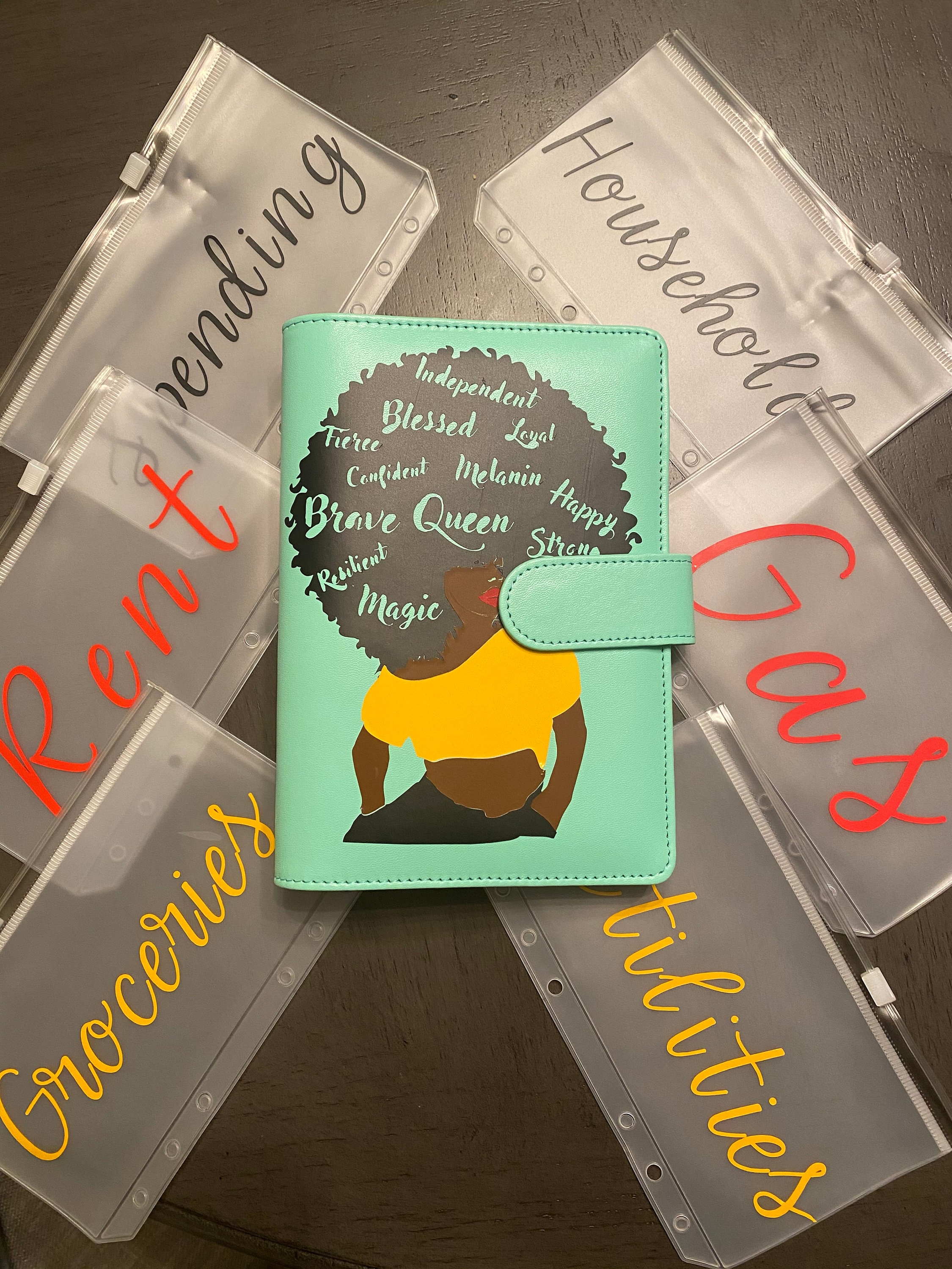 Budget Binder Cash Envelope System Savings Money Wallet | Etsy