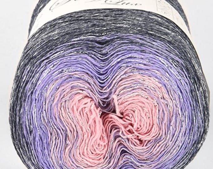 Blu, Purple, Pink Stenli Yarns Souffle Lux 3671 - Etsy
