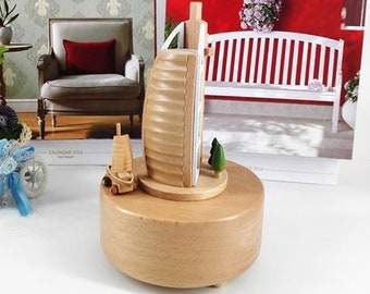 Boat music box | Etsy