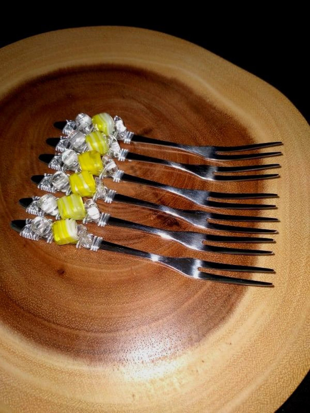 Appetizers (75G) Mini Forks - Set of 6 - Etsy