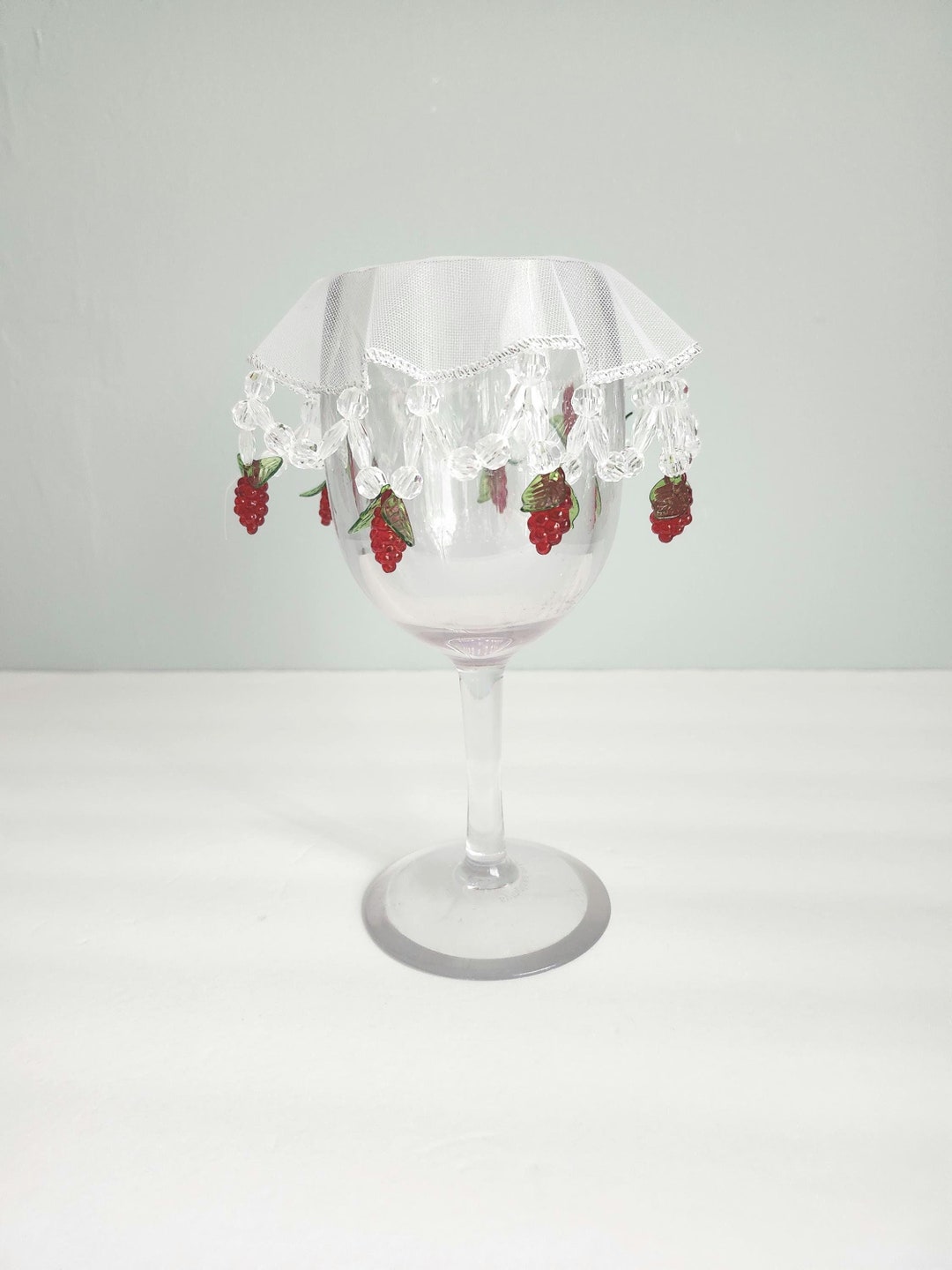 Glass (84A) Covers, Protective Drink Cover, Water Glass Cover, Vintage ...