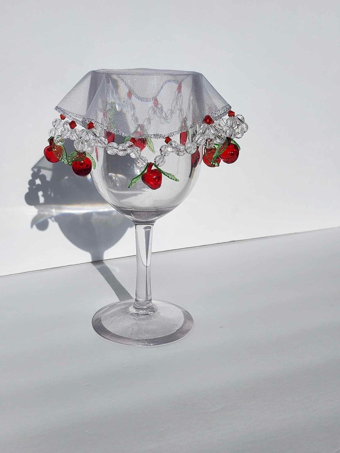 Glass96a Covers, Drink Cover, Vintage Inspired, Water Glass Cover ...