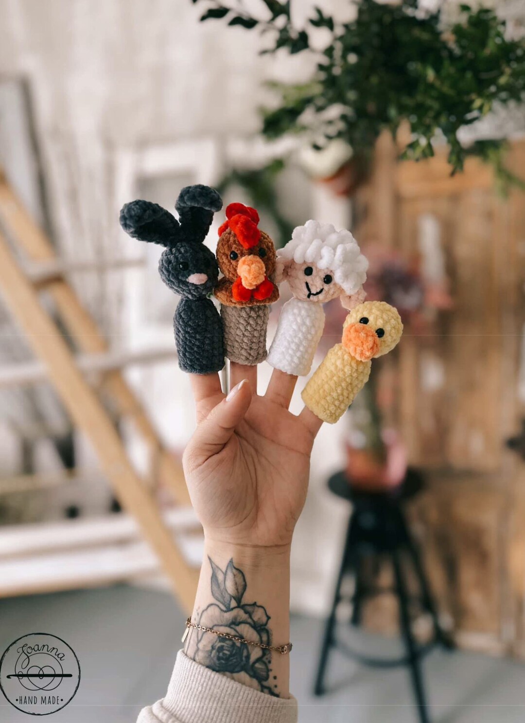 Finger Mascot/ Puppets AMIGURUMI Pdf Pattern ENGLISH and POLISH - Etsy