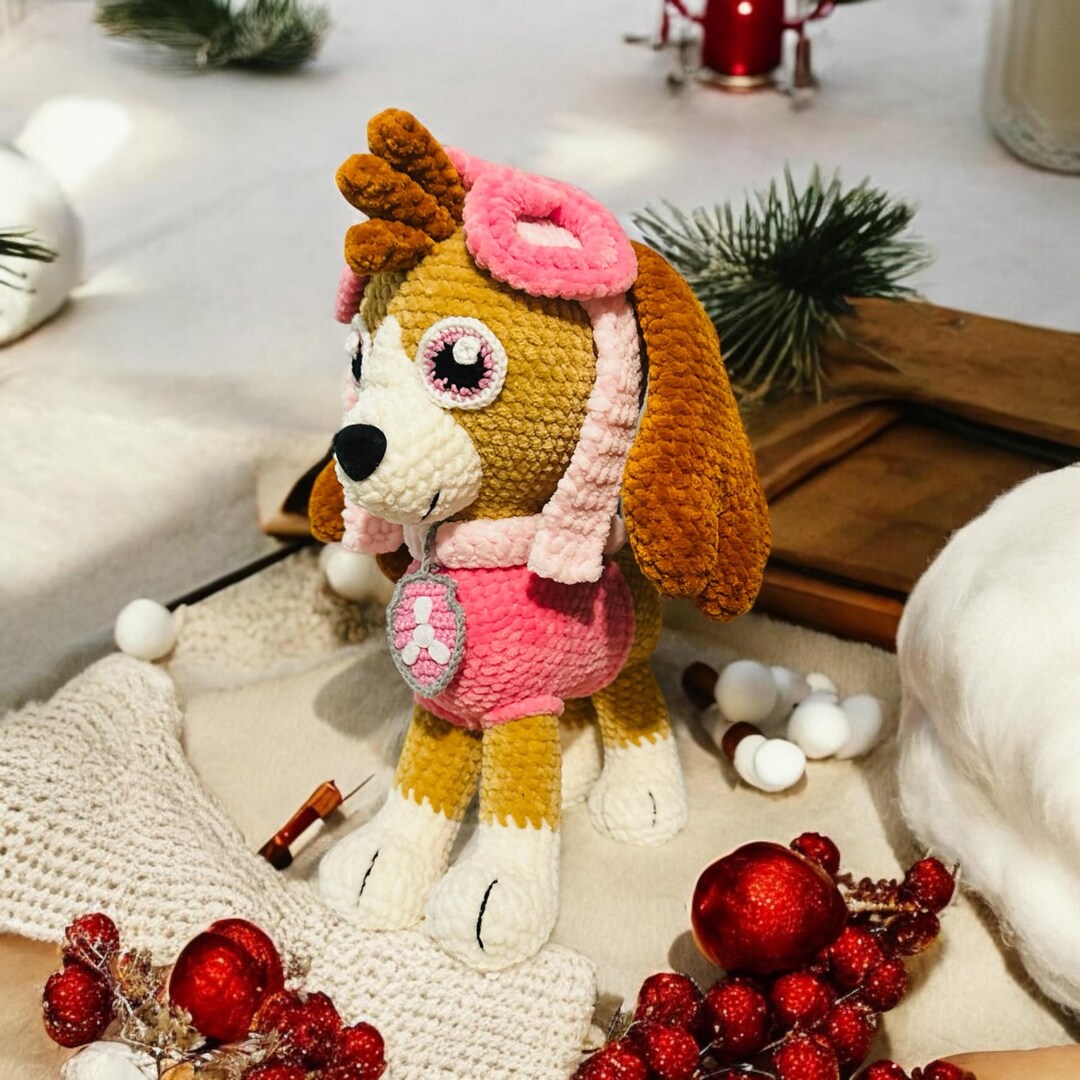 Skye Paw Patrol - Crochet Amigurumi Pattern - Etsy