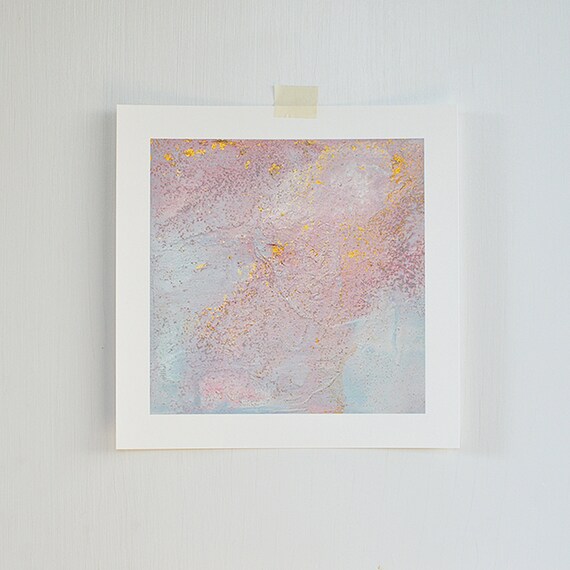 PINK FINE ART Print Pink Gold Modern Minimalist Art Abstract | Etsy