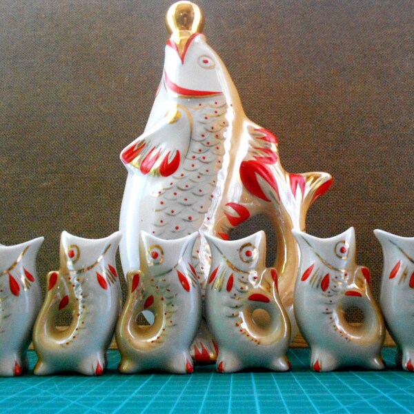 Fish Decanter - Etsy