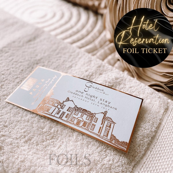Personalised Hotel Stay - Etsy UK