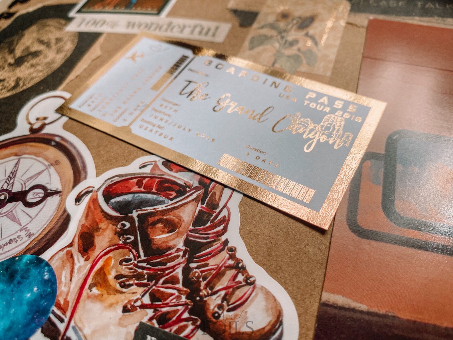 MINI Ticket for Journaling Pack of 3 Scrapbook Bundle - Etsy UK