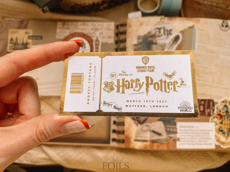 MINI Ticket for Journaling Pack of 3 Scrapbook Bundle - Etsy UK