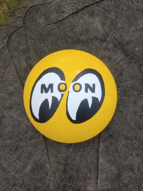 Moon Eyes Logo Painting - Etsy