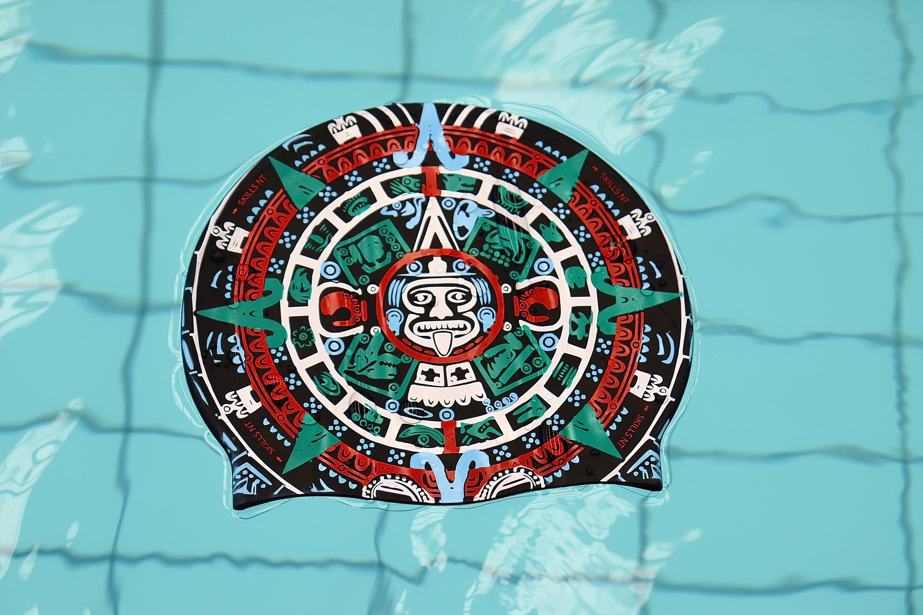 Swimming Cap - Brain, Swim Fast - Silicone | Skillsnt - Etsy