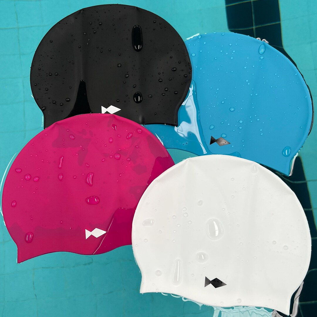 Swim Caps - Skills N’ Talents Logo | Silicone High Quality - Etsy