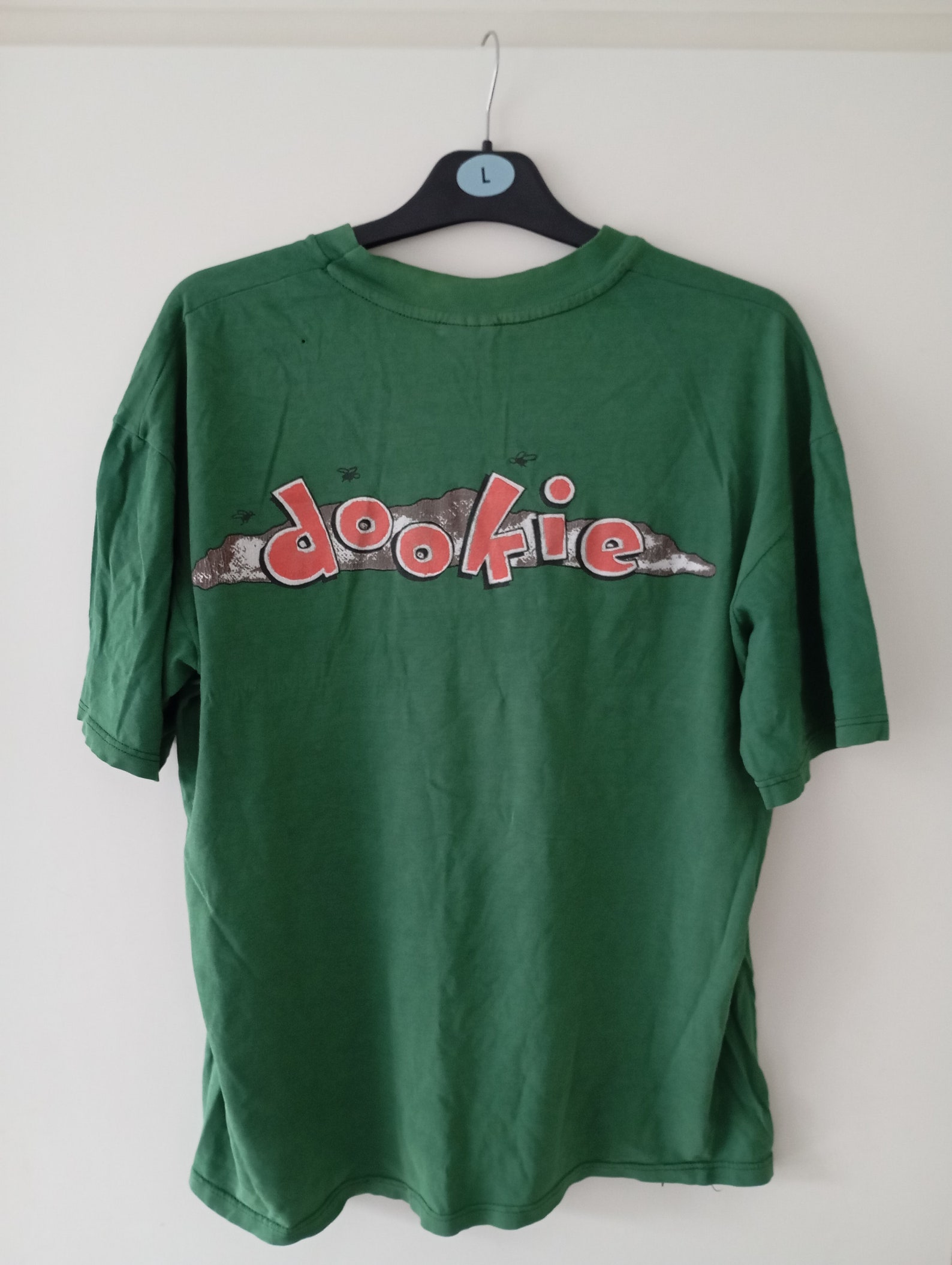 Original 1994 Green Day "dookie" Album Band T-shirt - XL - Etsy