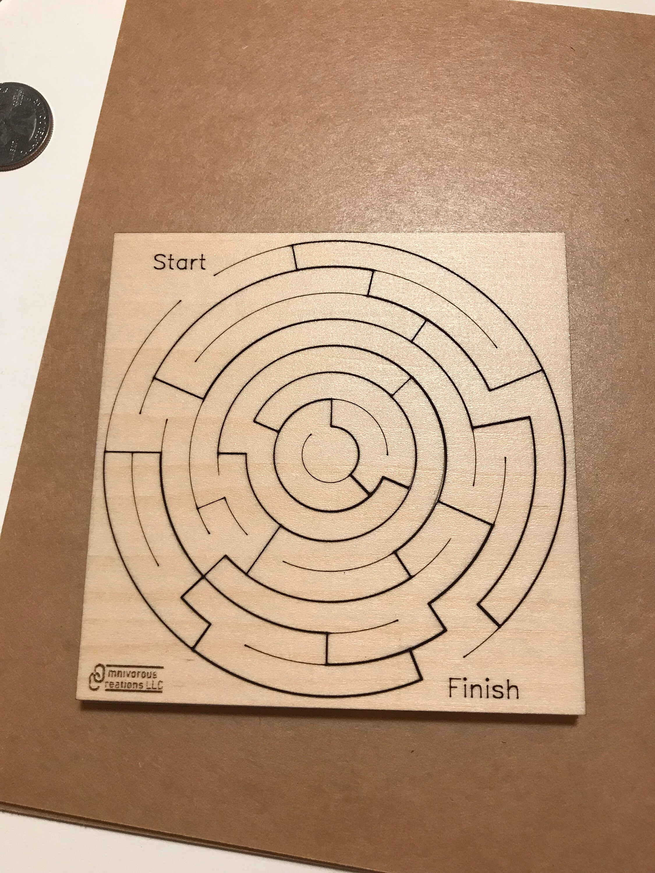 Small Maze Puzzle - Etsy