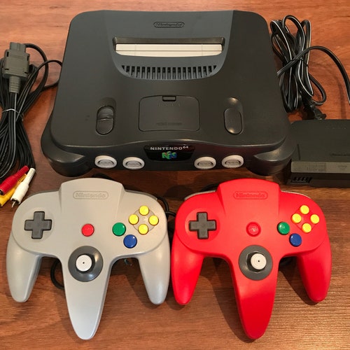 Complete Original Nintendo 64 Console With up to 4 Controllers - Etsy