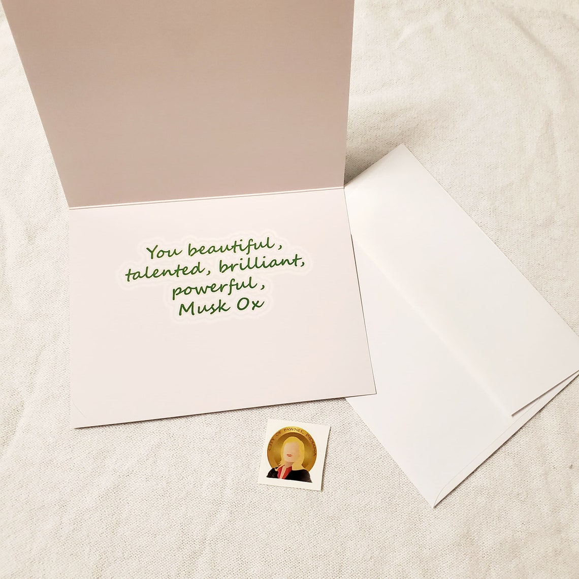 5 PACK: the Office BIRTHDAY Card STICKER Single Leslie Knope - Etsy