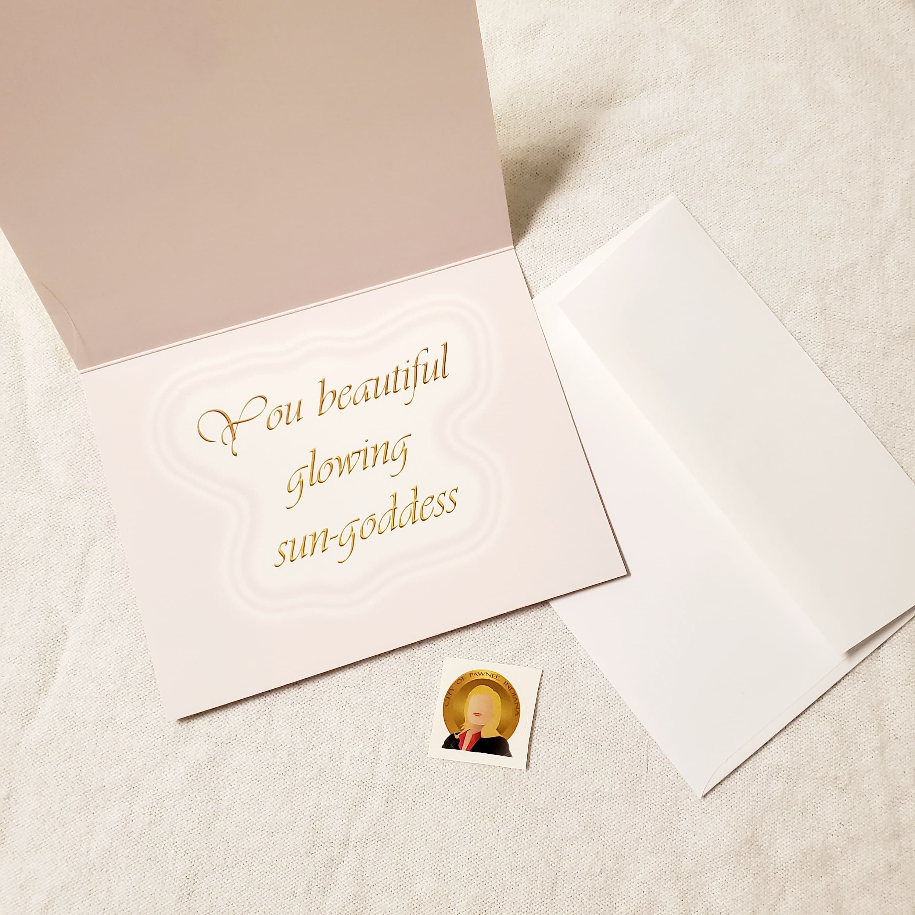 5 PACK: the Office BIRTHDAY Card STICKER Single Leslie Knope - Etsy