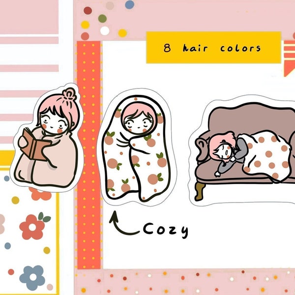 Cozy Winter Stickers - Etsy