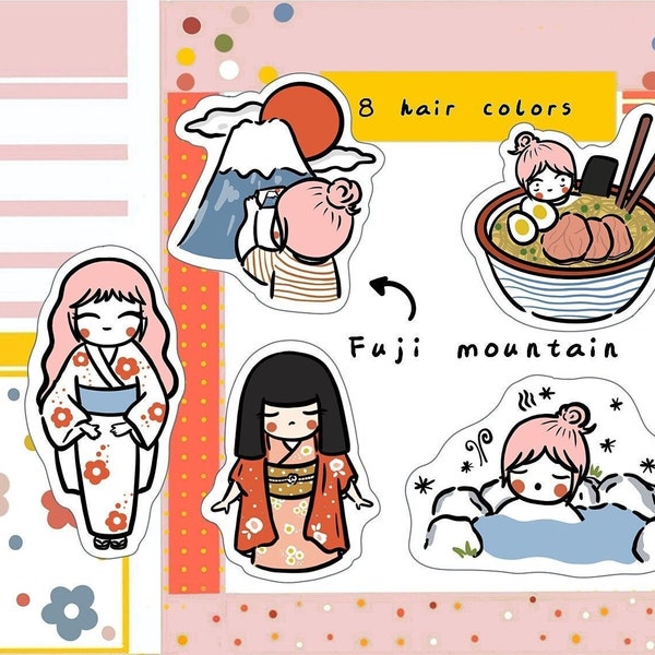 Japanese Stickers - Etsy