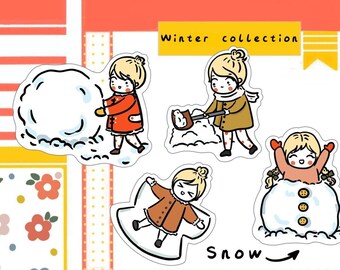 Snow Day Sticker - Etsy