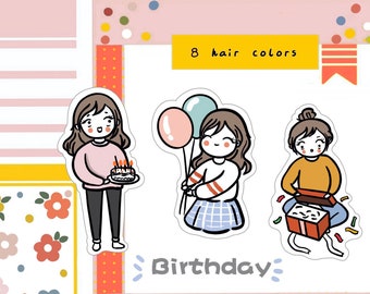 Pk66-period Sticker Shark Week Period Emotion Sticker - Etsy