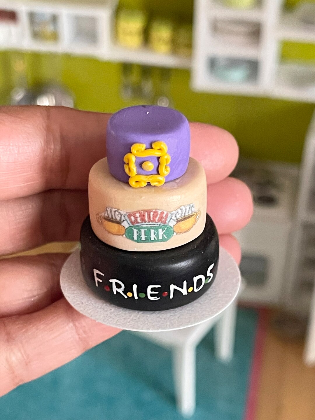 1:6 Barbie Miniature FRIENDS Cake - Etsy
