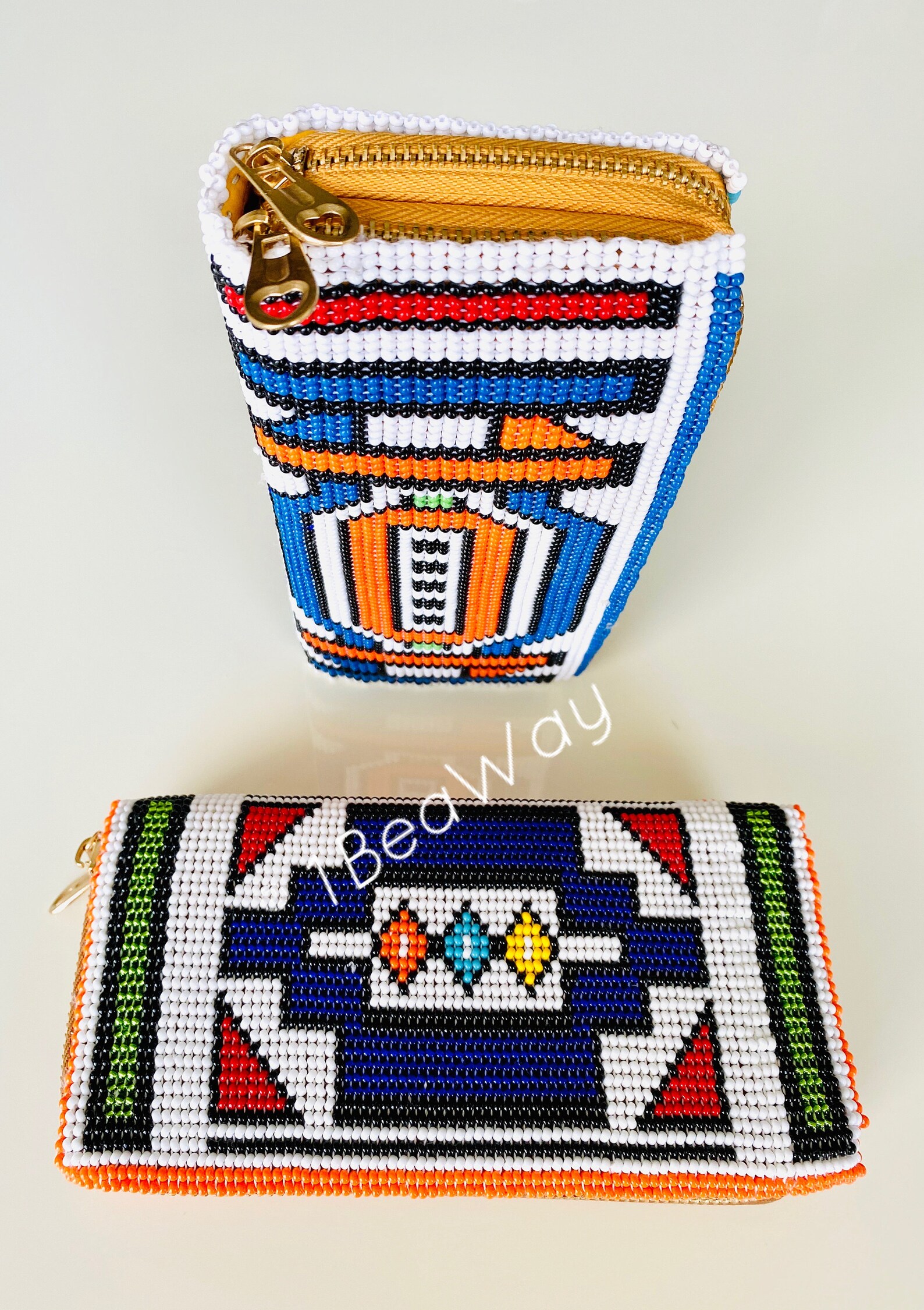 Handmade Beaded Purse Ndebele Art - Etsy