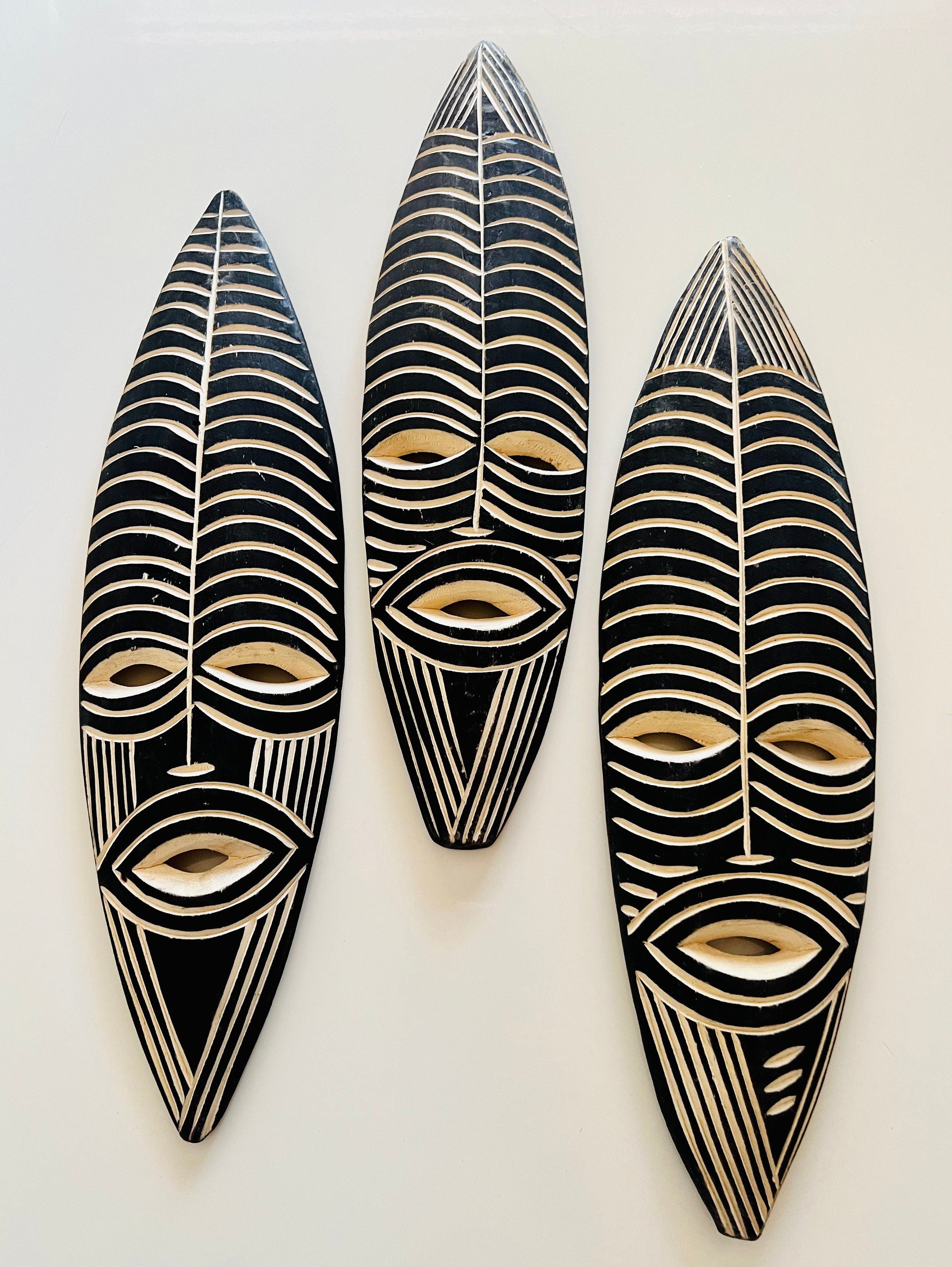 Tribal Decorative Masks - Etsy