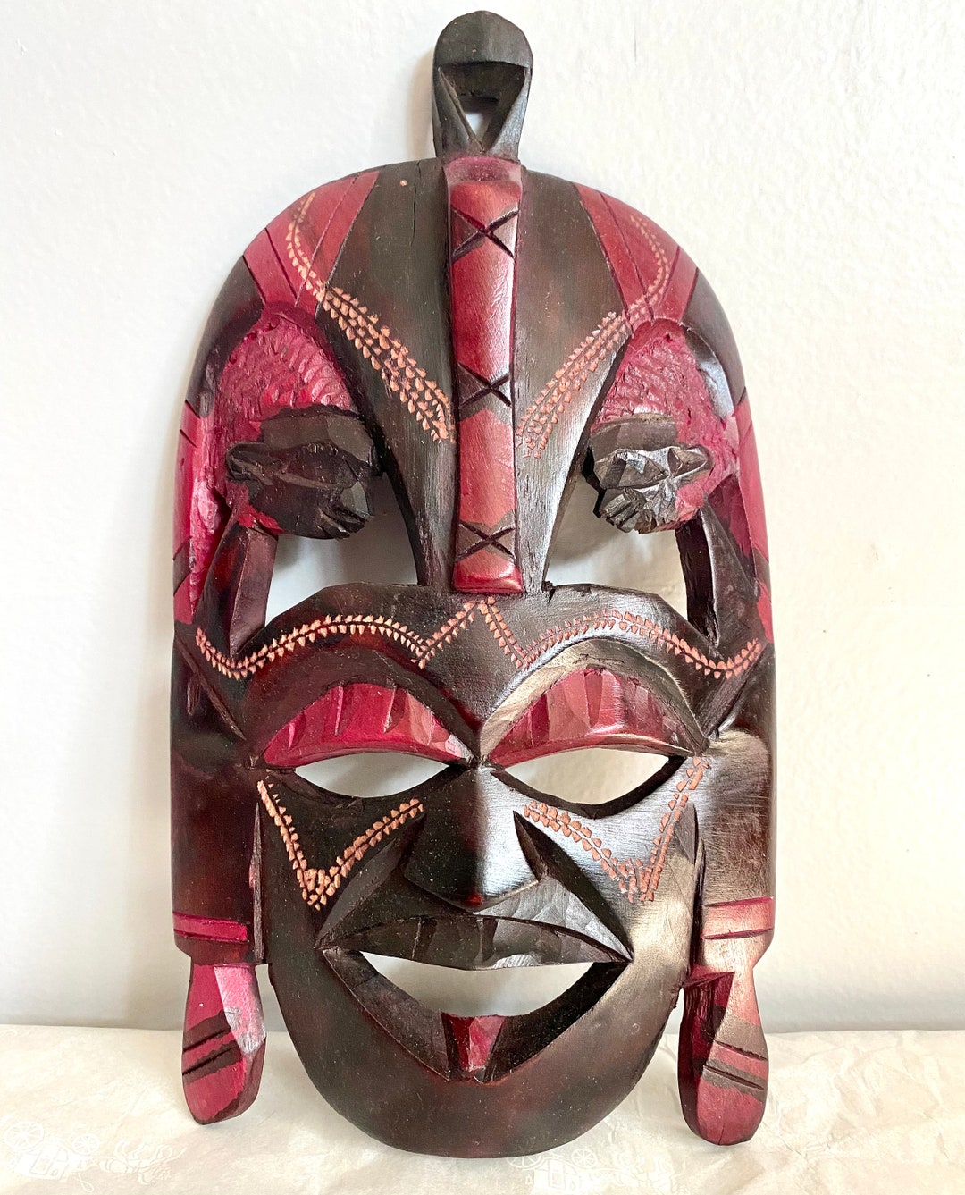 Decorative Masai Masks (ceremonial Costume Artpiece) - Etsy