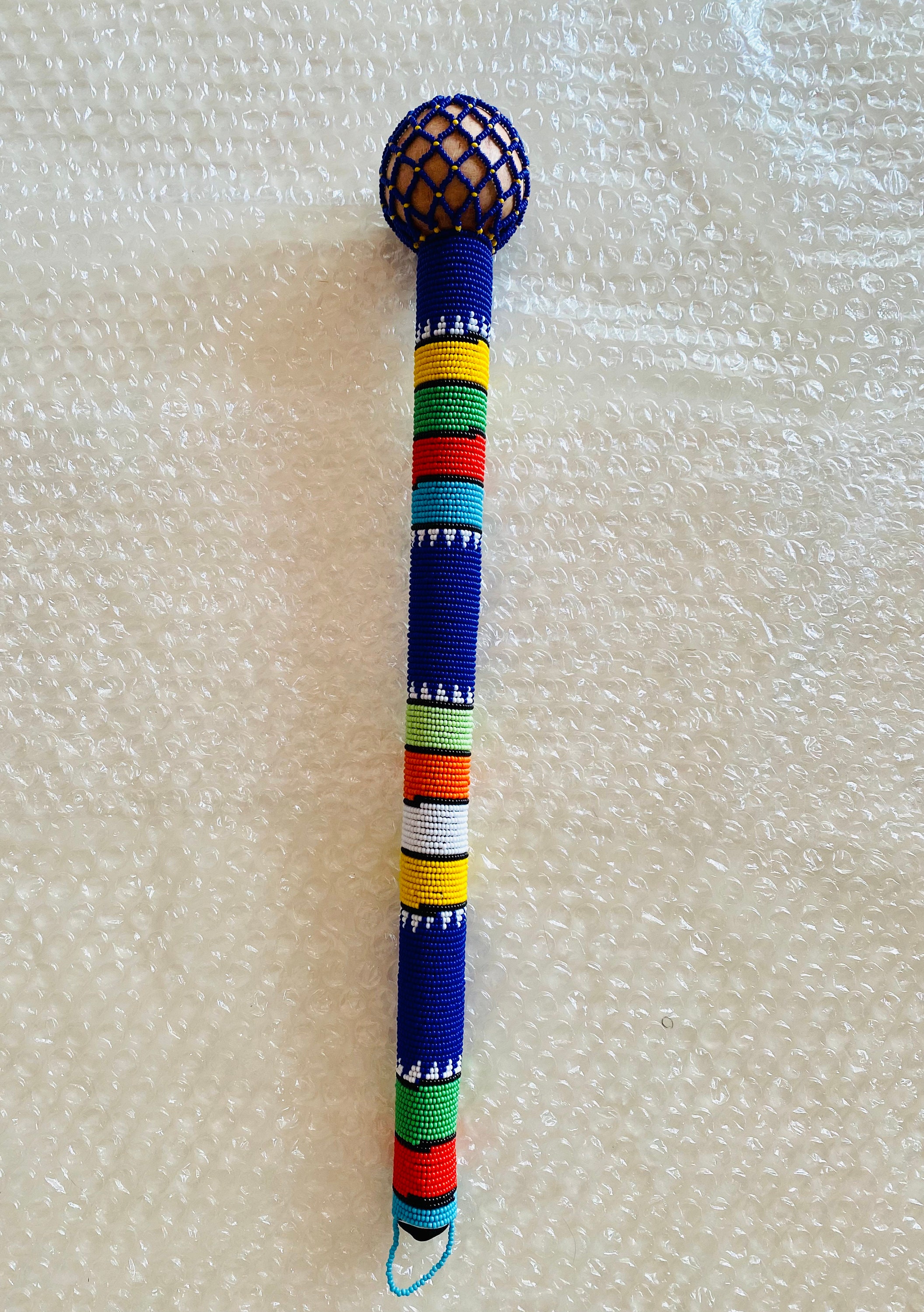 Beaded Traditional Decoration Stick knobkerrie - Etsy