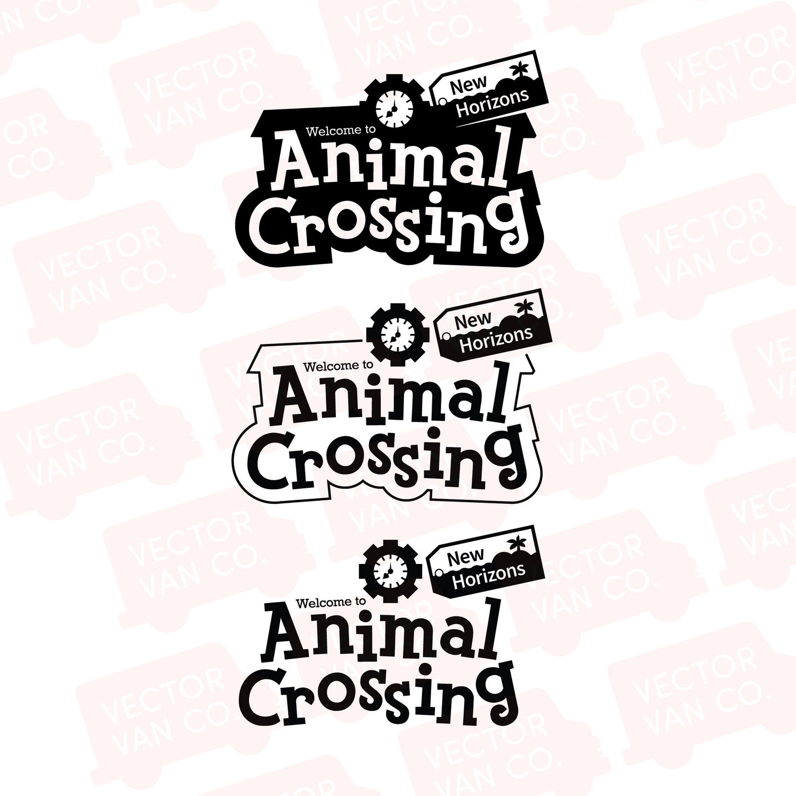 Animal Crossing Svg Bundle Pack - Animal Crossing Cut File - Animal ...