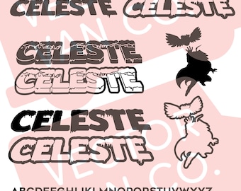 Celeste Video Game | Etsy