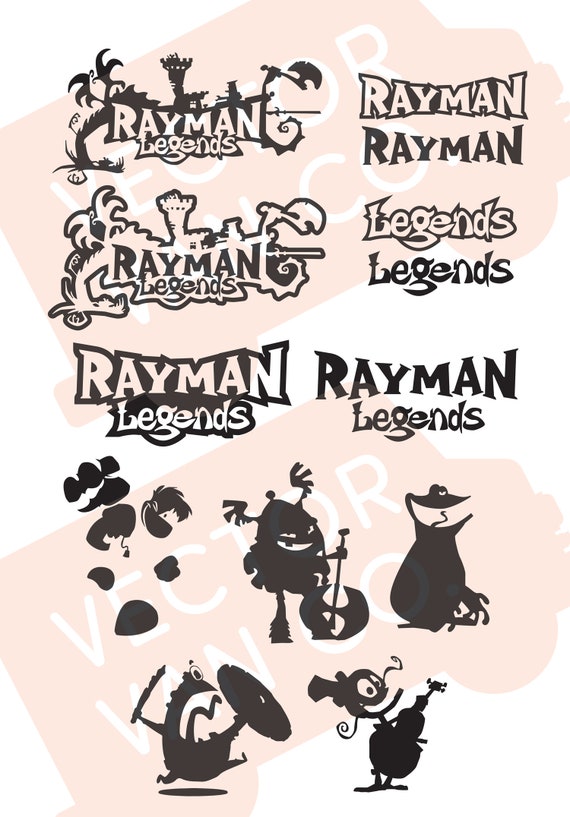 Rayman Legends svg Bundle Pack Rayman Legends Cut File - Etsy.de
