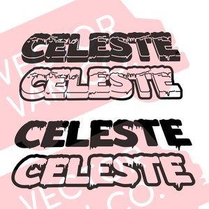 Celeste Video Game Svg - Celeste Cut Out - Logo Svg - Alphabet Svg ...