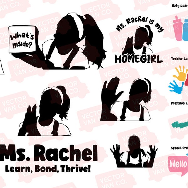 Mrs. Rachel Svg - Etsy