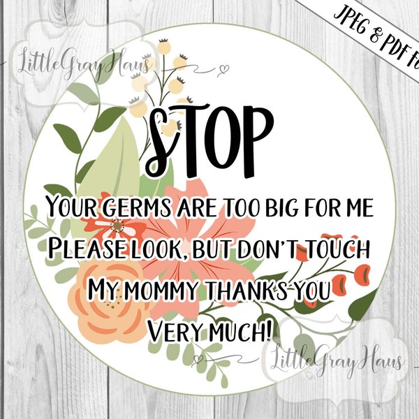 Stroller Sign - Etsy