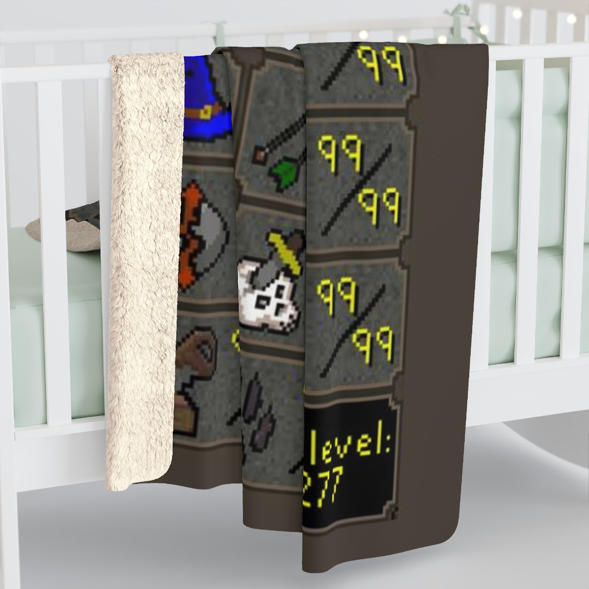 Oldschool Runescape Max Stats Fleece Blanket - Etsy