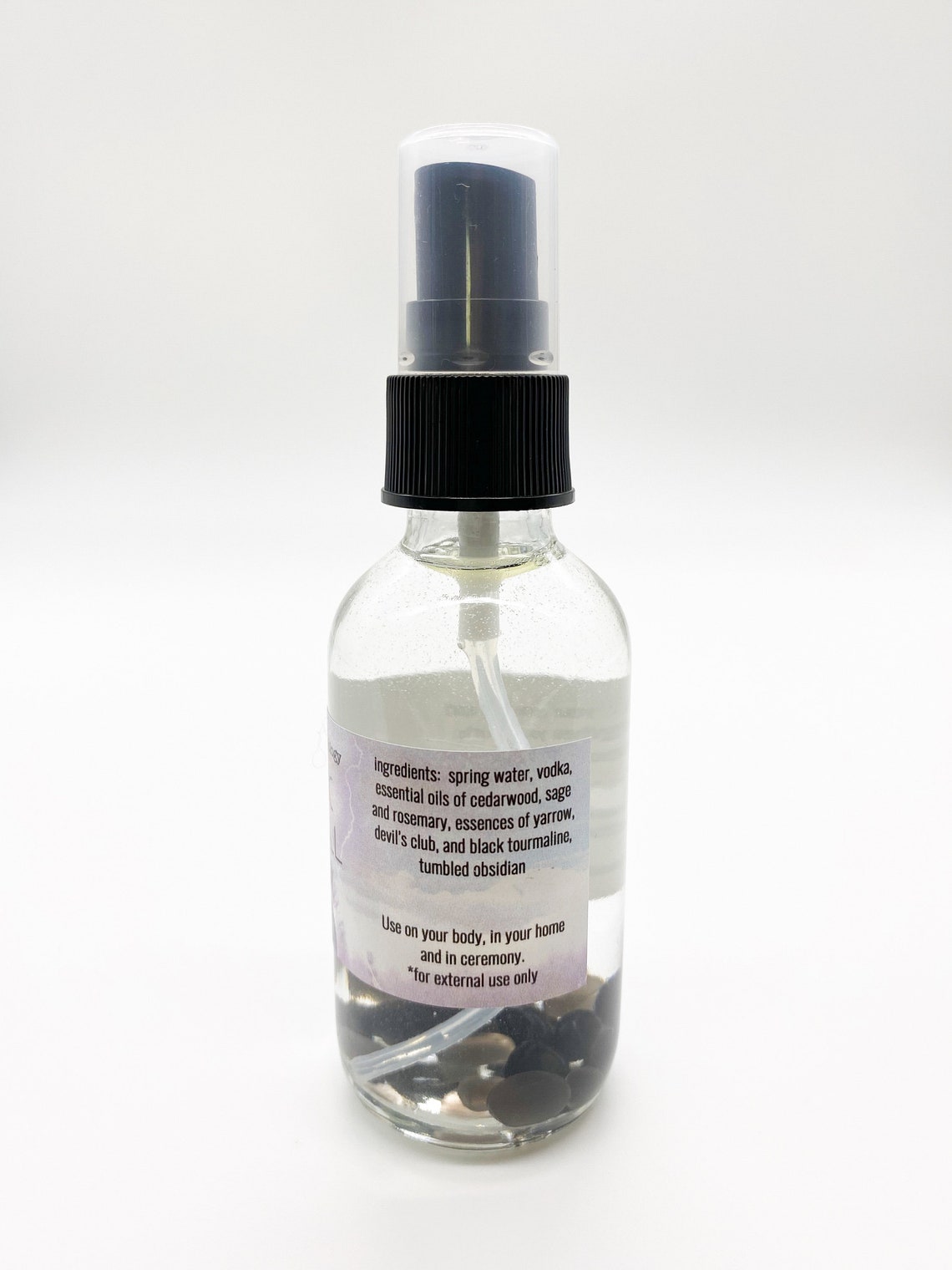 PSYCHIC FIREWALL Protection Spray w/ Flower and Gem Essences | Etsy