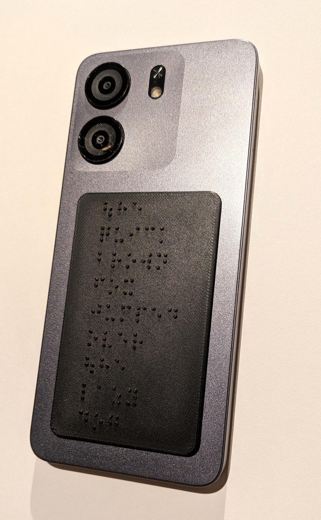 Braille Flashcard Phone Plate | Tactile Practice Tool | Alphabet ...