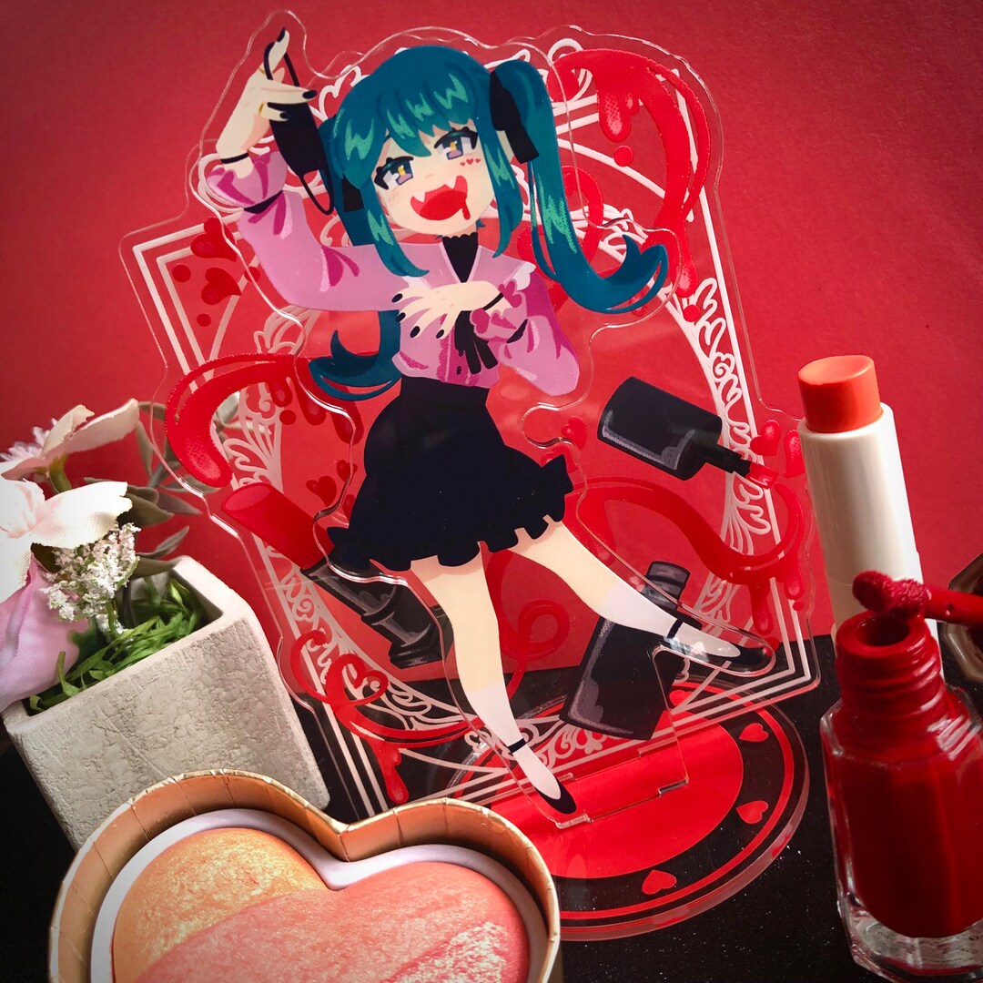 Vampire Miku 6in Acrylic Standee - Etsy