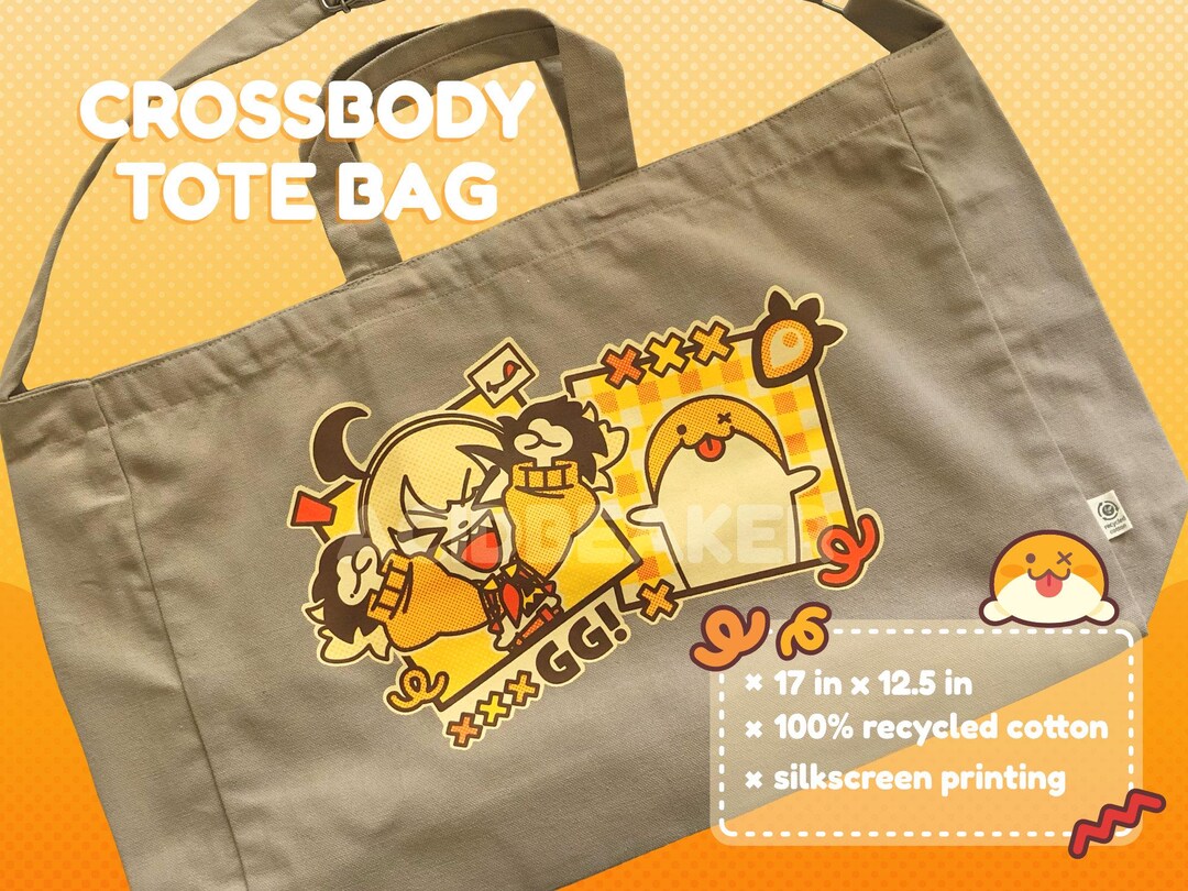 GOOD GAME - for Grems - Canvas Crossbody Tote Bag - Etsy