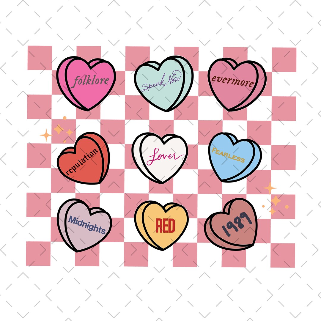 Swiftie Valentine Png, Cute Romantic Valentine's Day Png, Heart Love ...