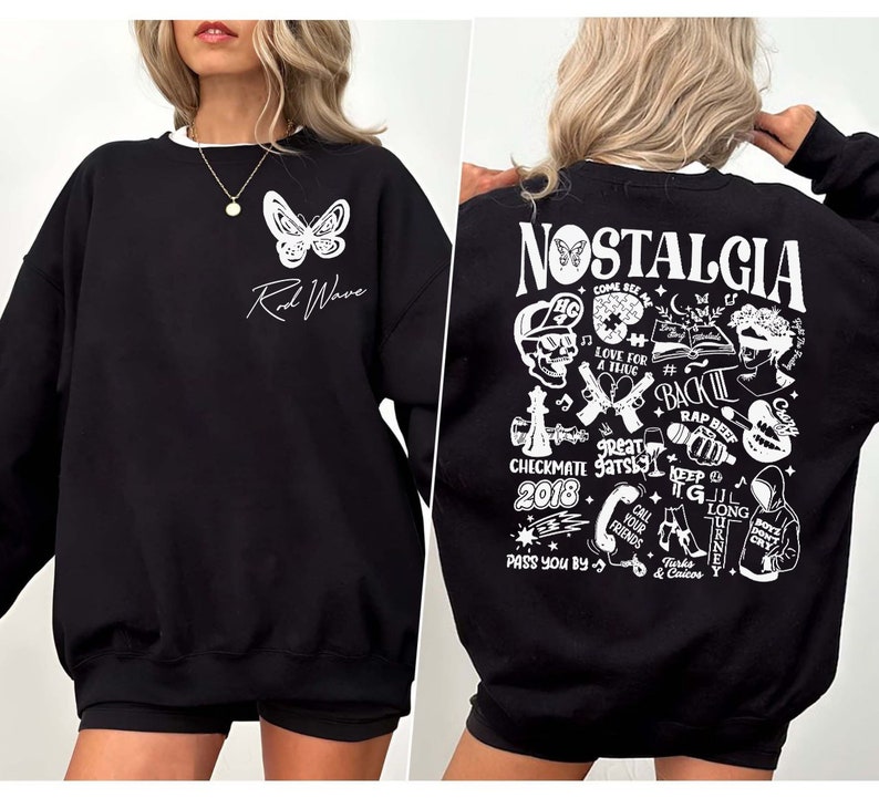 Vintage Rod Wave Nostalgia Album PNG, Rod Wave Tracklist Album ...