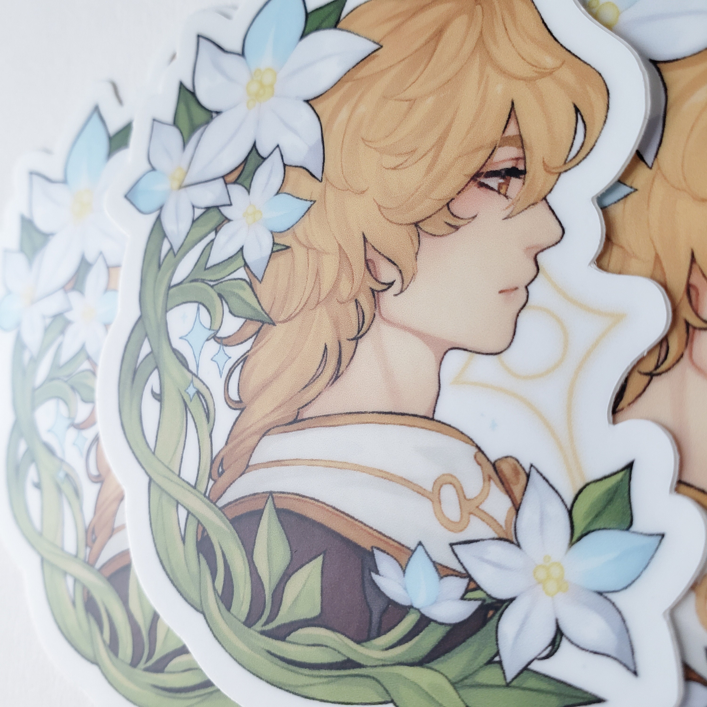 Genshin Impact Aether Sticker Genshin Impact Aether - Etsy