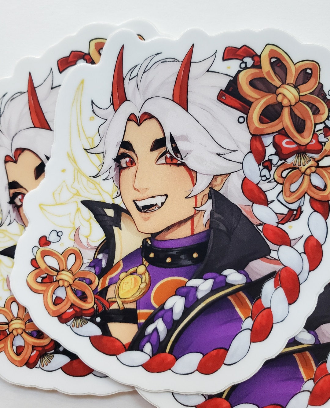 Genshin Impact Itto Sticker - Genshin Impact | Itto | Itto Sticker ...