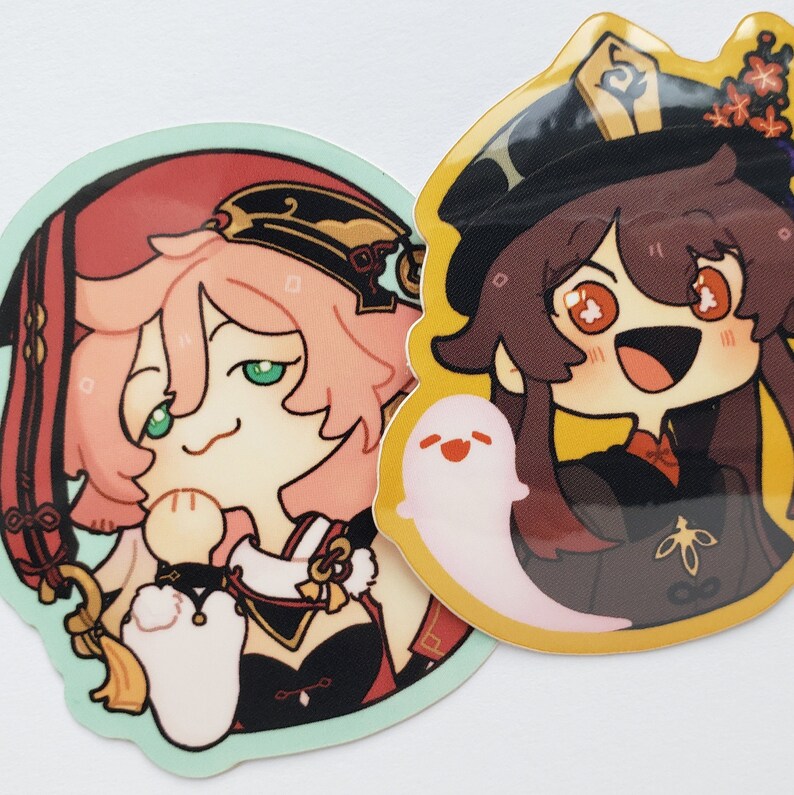 Yanfei Chibi Sticker Genshin Impact Yanfei Genshin - Etsy