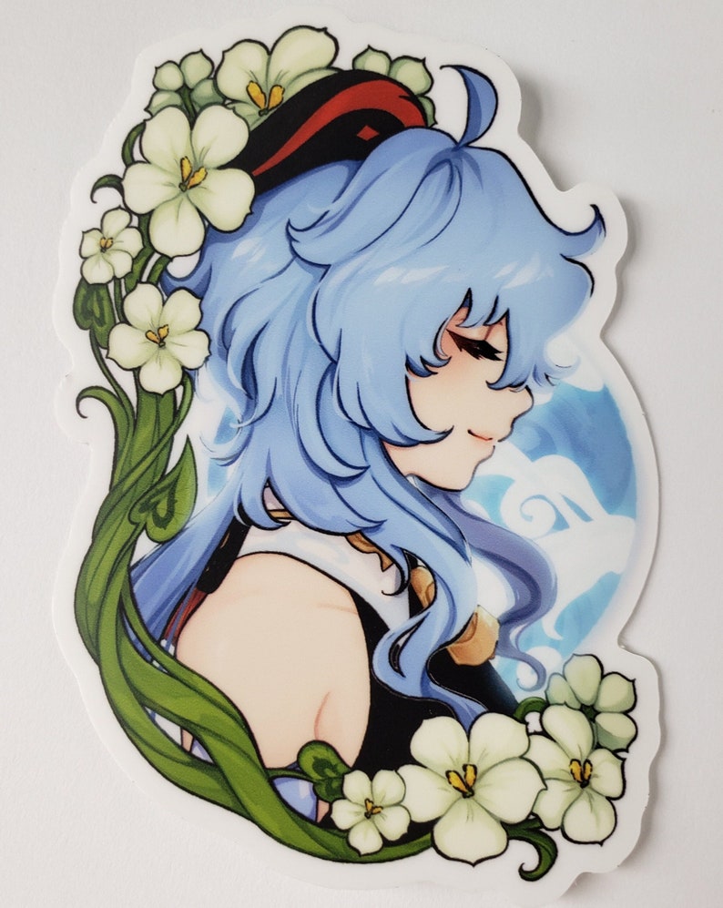 Genshin Impact Ganyu Sticker Genshin Impact Ganyu Ganyu Sticker Genshin ...
