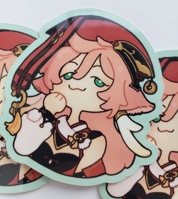 Yanfei Chibi Sticker Genshin Impact Yanfei Genshin - Etsy
