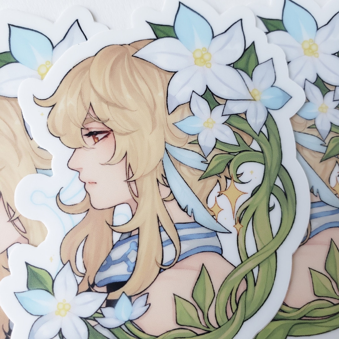 Genshin Impact Lumine Sticker Genshin Impact Lumine Genshin Sticker ...