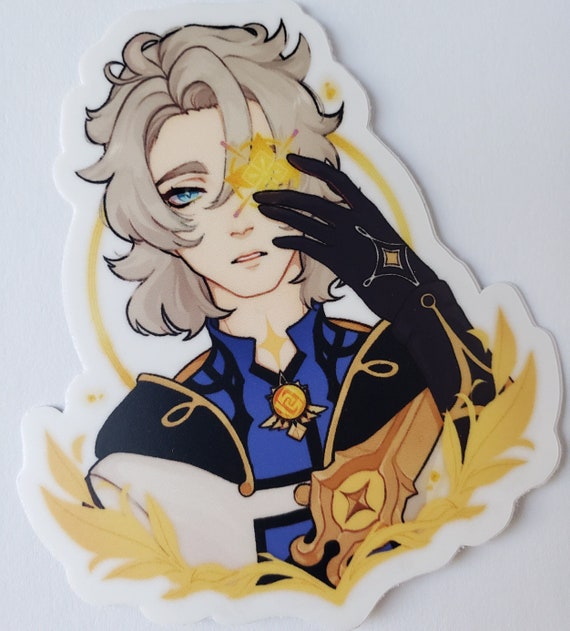 Genshin Impact Albedo Sticker Genshin Impact Albedo | Etsy